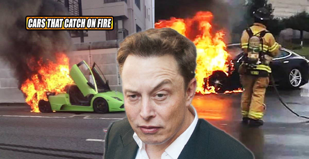 20 Cars With The Highest Chances Of Catching On Fire!