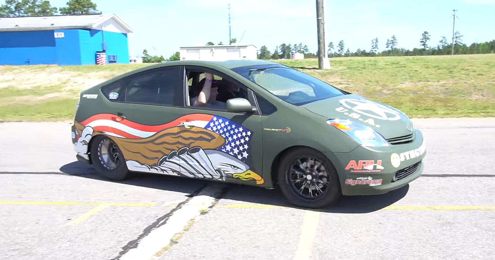 Check Out The Prius With An 800 HP Hellcat Engine | HotCars