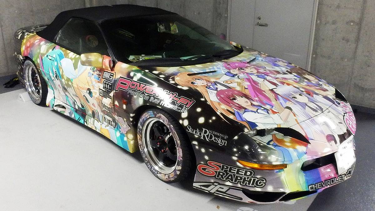 In Pictures: Strange And Awesome "Itasha" Anime Car Wraps Out Of Japan