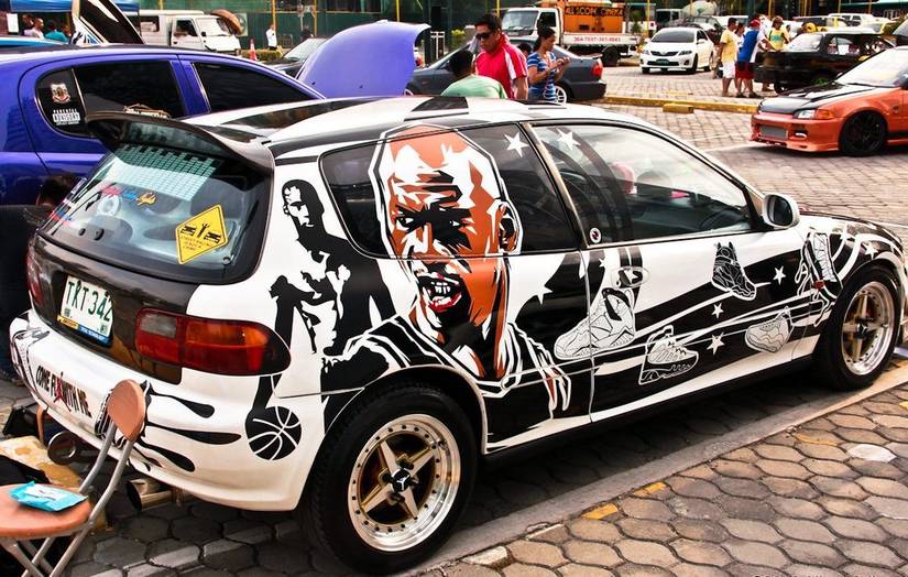 In Pictures: Strange And Awesome "Itasha" Anime Car Wraps Out Of Japan