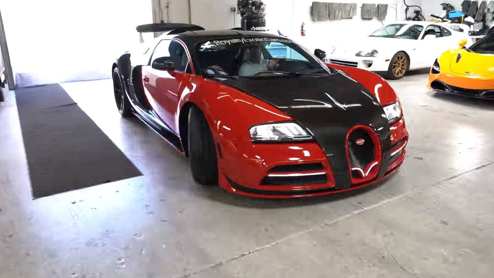 Watch How Bugatti Veyron RWD Conversion Is Done
