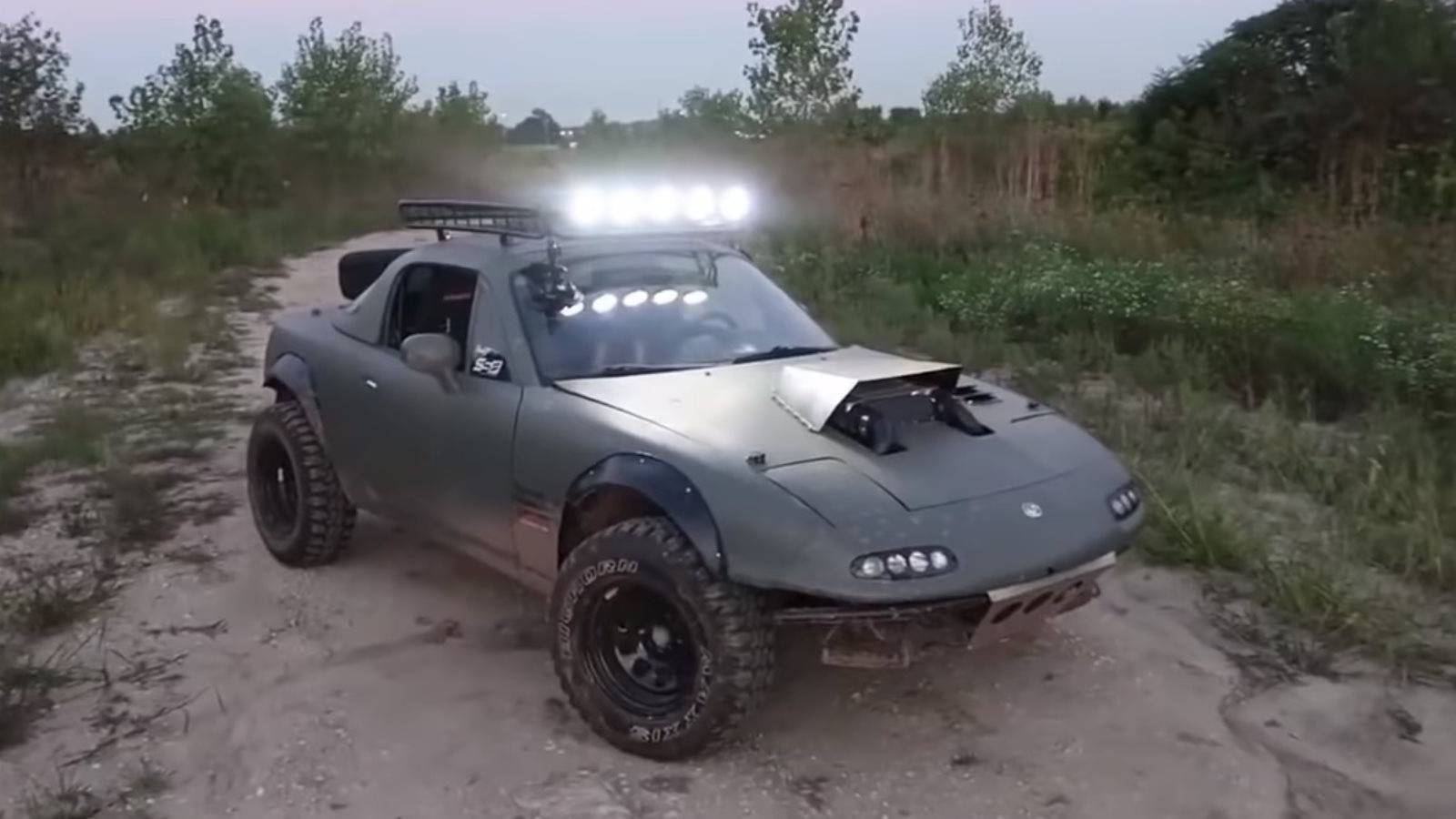 Watch This Tuned MX-5 Miata Made For Off Roading