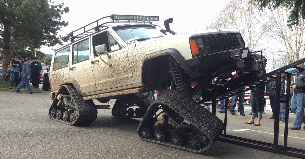 16 Pictures Of Strange Sets Of Wheels On Very Weird Cars