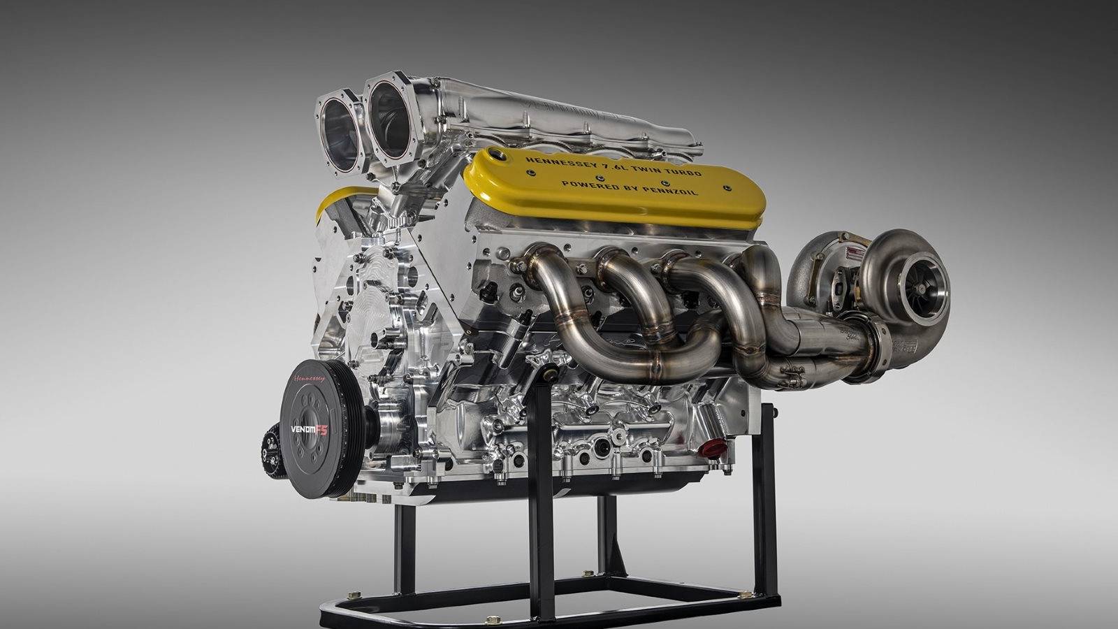 Hennessey Unveils Venom F5's Powerful Engine