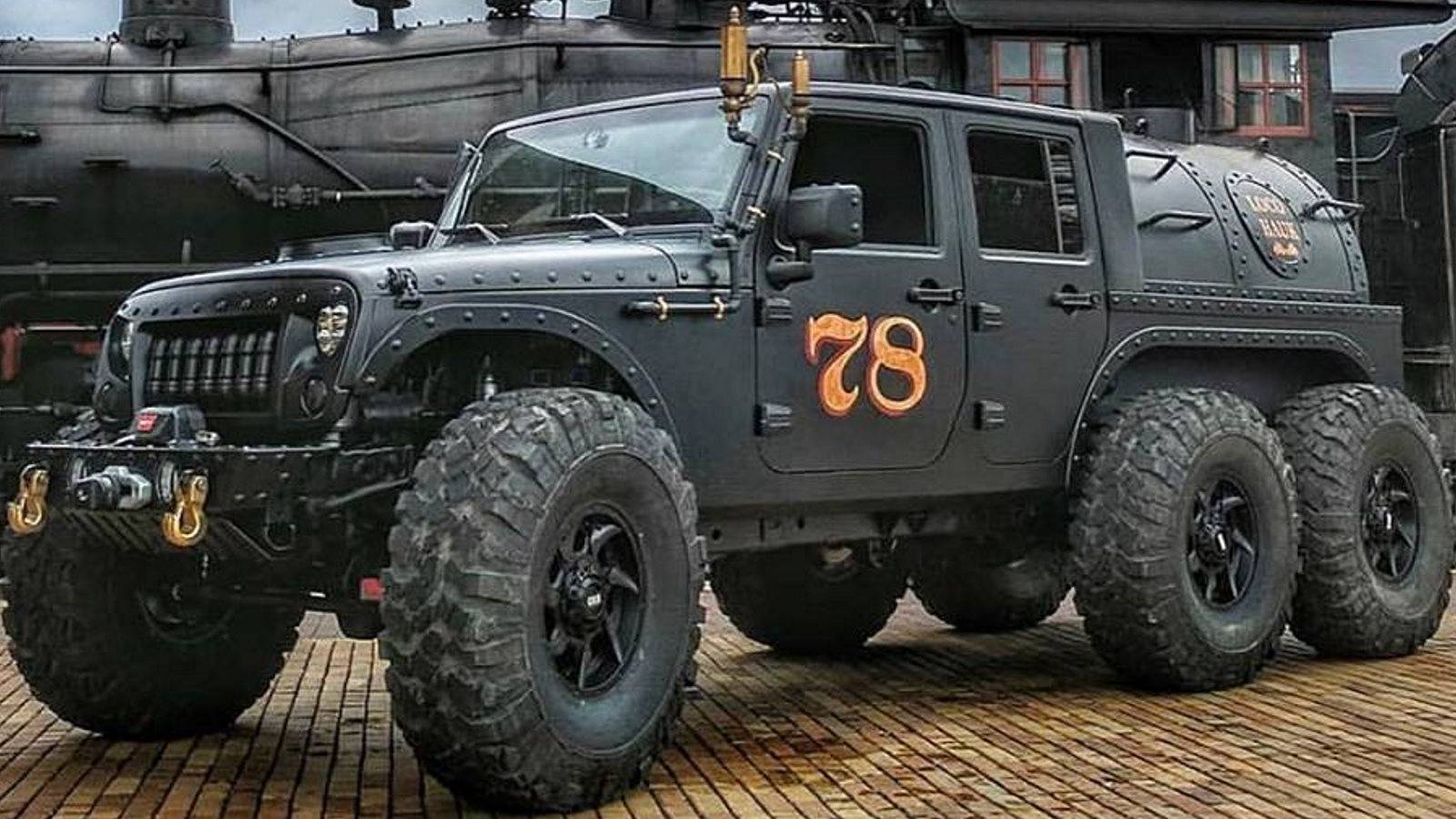 You Can Buy A Steam-Powered Jeep Wrangler 6X6