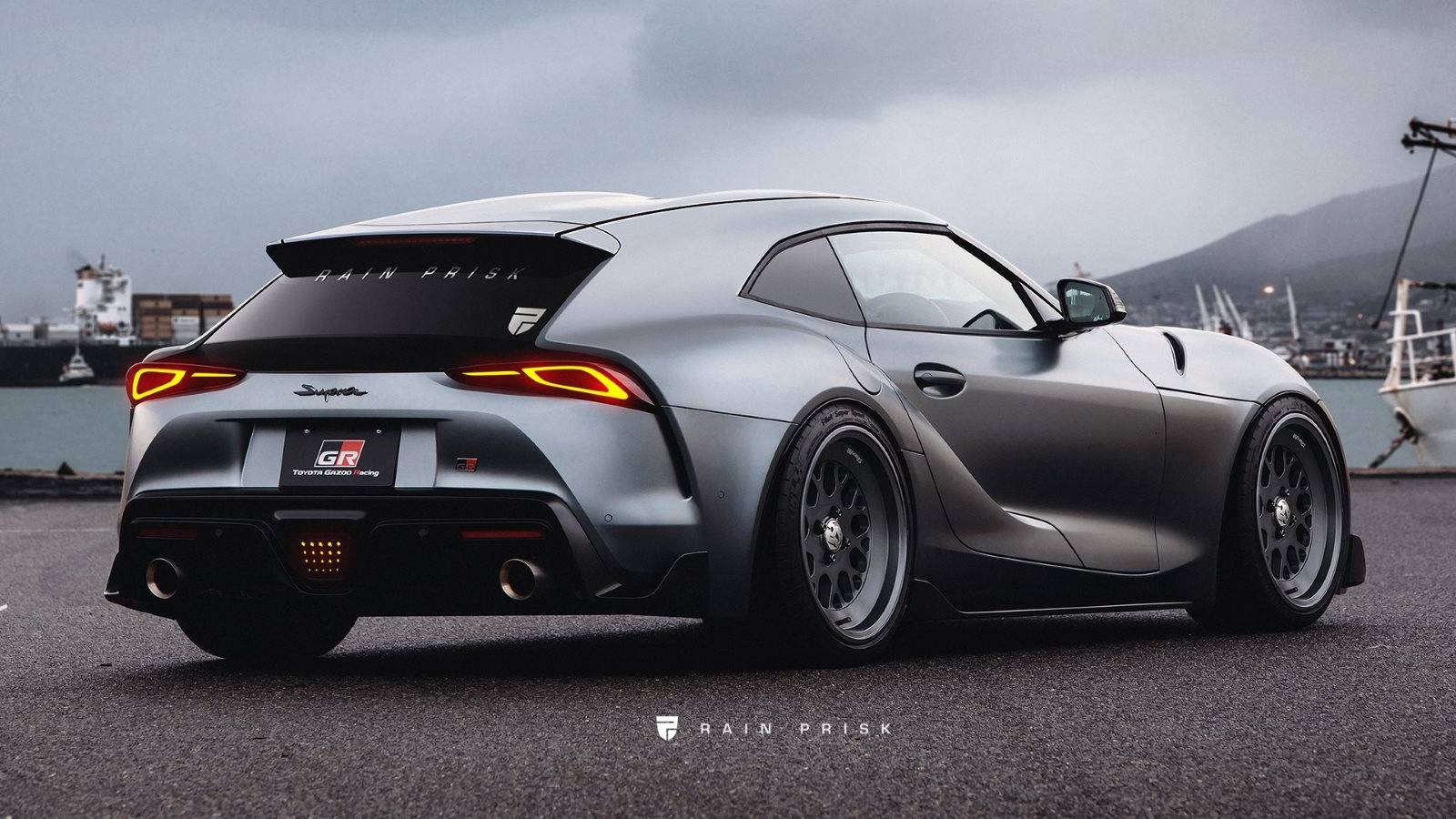 Artist Creates Toyota Supra Shooting Brake In Homage Of BMW Z3 M Coupe