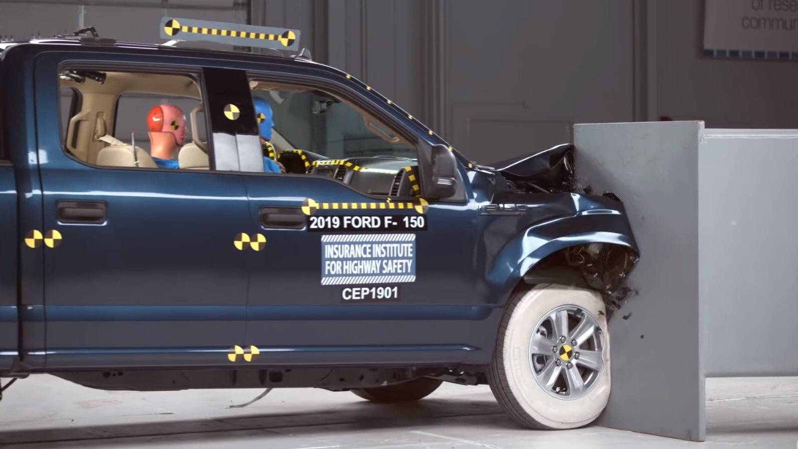 IIHS Release Pickup Truck Crash Tests, And The Ford F-150 Is The Clear ...