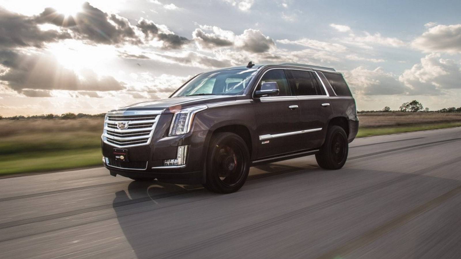 Hennessey Pits Their Escalade With 742 RWHP Against A Ferrari 488 GTB