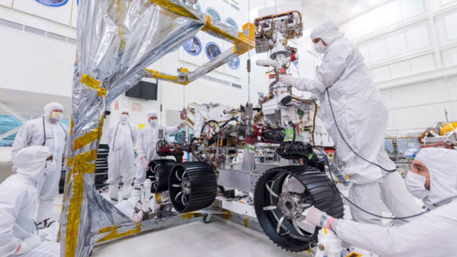 NASA Puts Wheels On Its 2020 Mars Rover