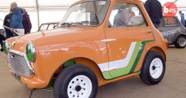 This Mini Was Cut In Half To Create The Smallest Car Ever