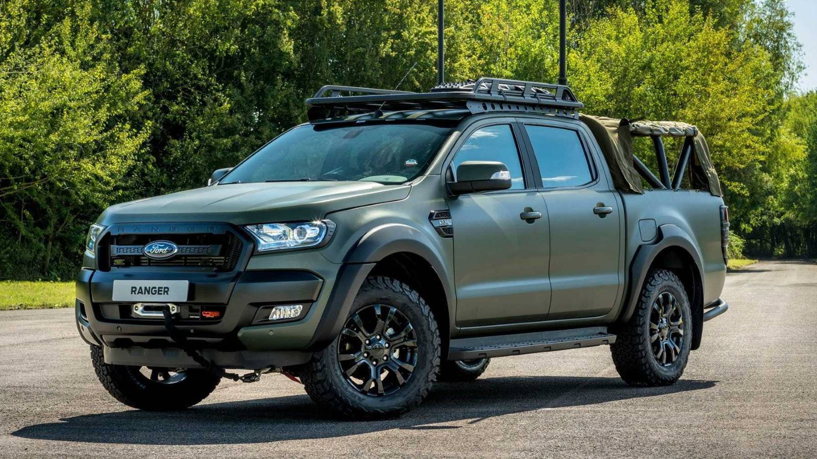 This Armored Ford Ranger Pickup Is Ready For Anything
