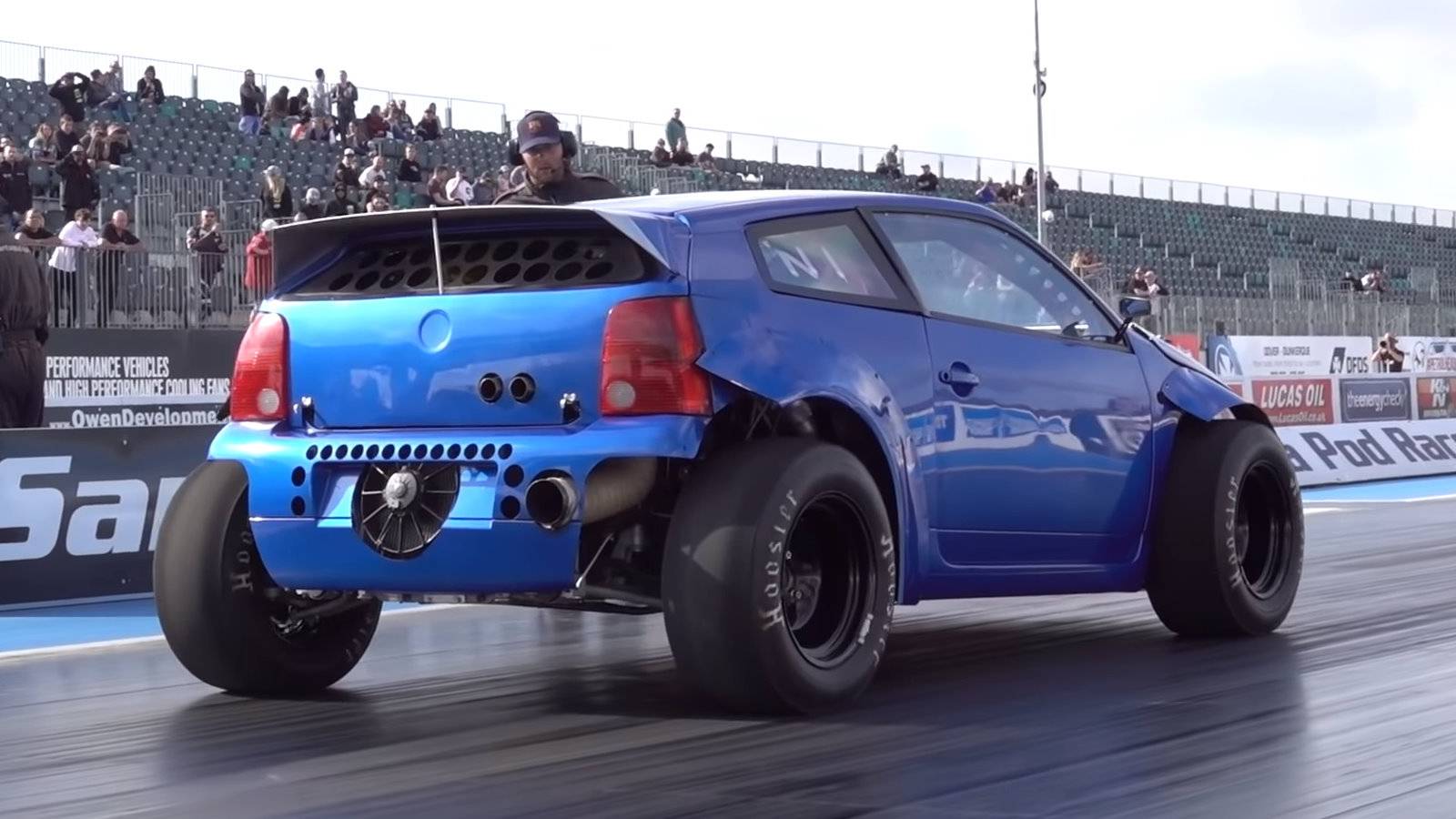This Is A Mildly Insane 1,800-HP Volkswagen Lupo With Two Turbocharged ...