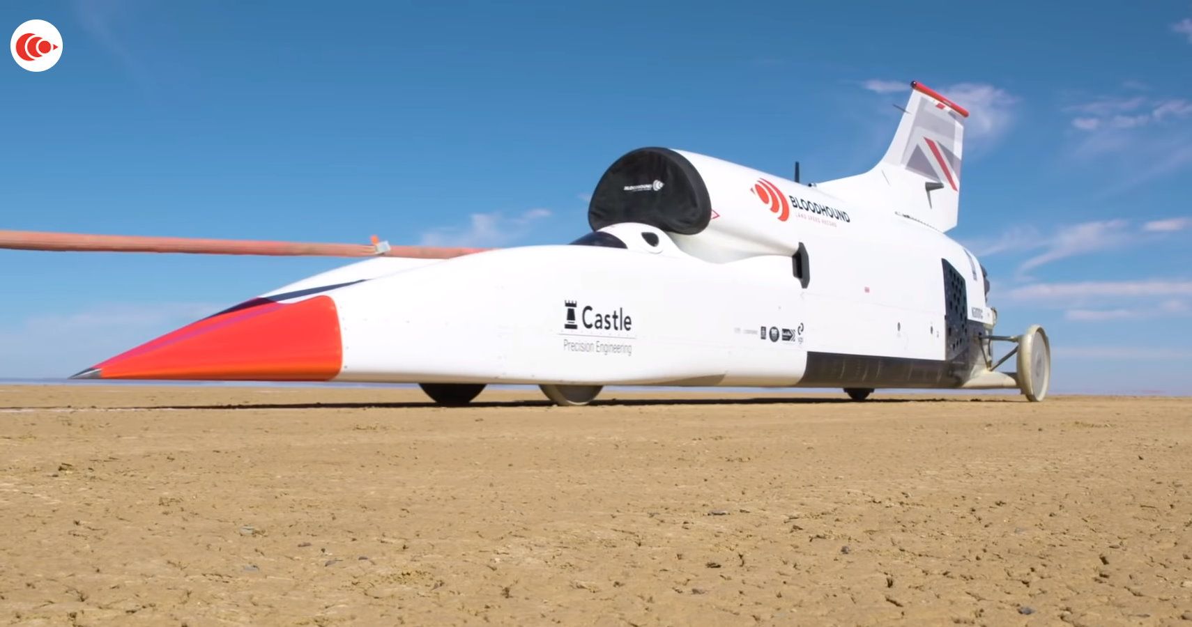 Bloodhound Rocket Car Hits 628 MPH In Top Speed Test [VIDEO]