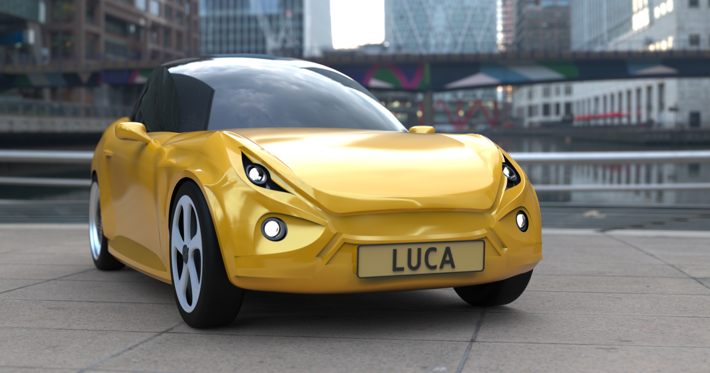 All-New Luca EV Concept Built Out Of Plastic Waste | HotCars