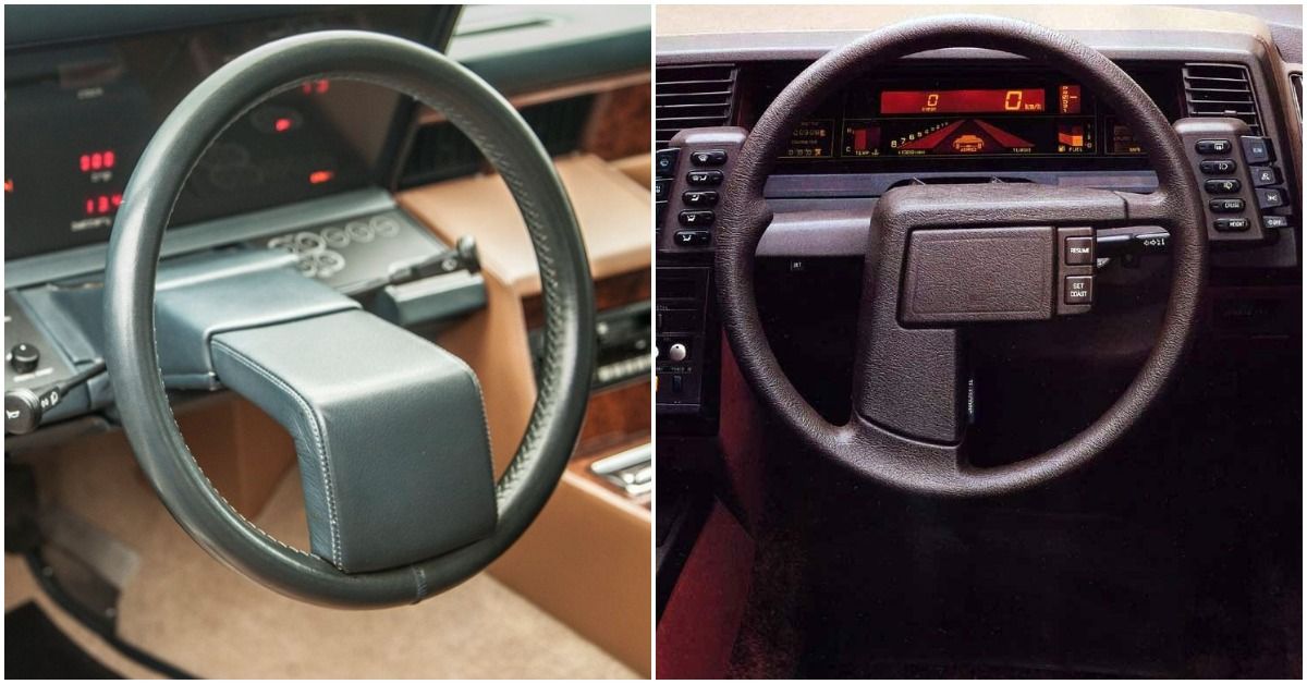15 Of The Ugliest Steering Wheels Car Companies Got Away With