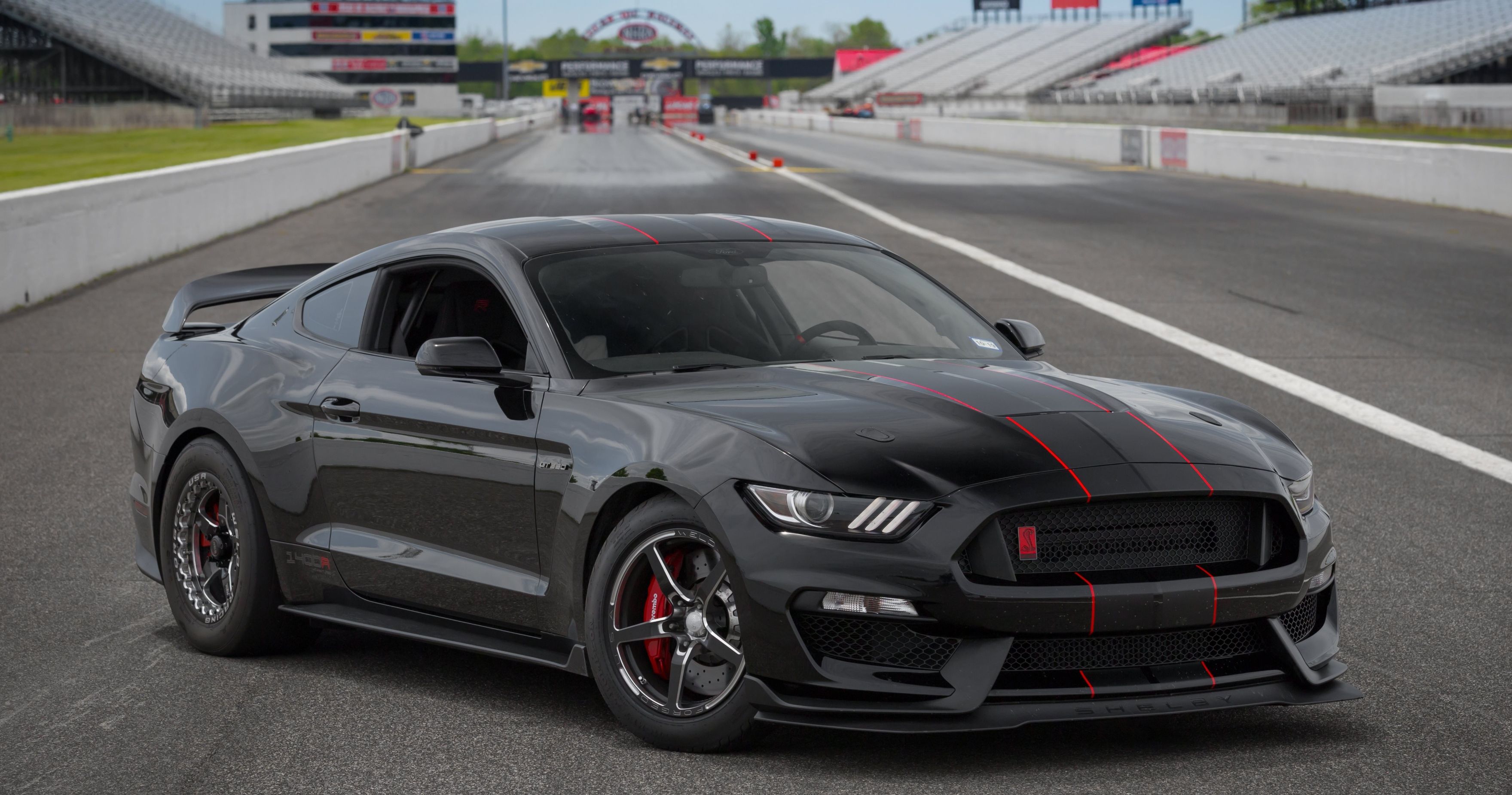 8.6s At 163 MPH! Watch Fathouse Fabs 1,400 HP Twin-Turbo Shelby GT350