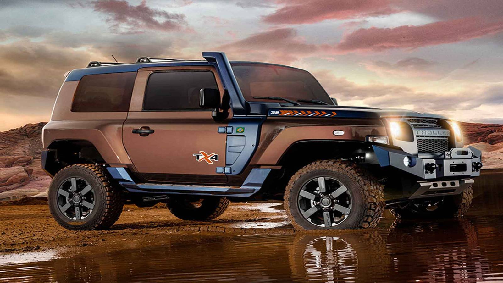Brazilian Ford Releases Hot Troller TX4 For South American Market