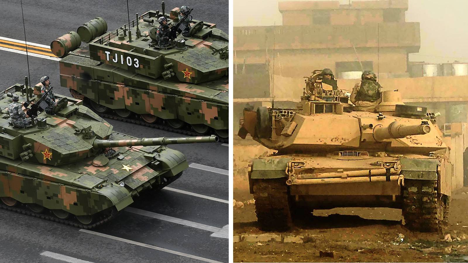 How China's Type 99 Tank Compares With The U.S. M1 Abrams