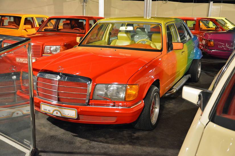 Inside The Rainbow Sheikh's Incredible Car Collection In Dubai