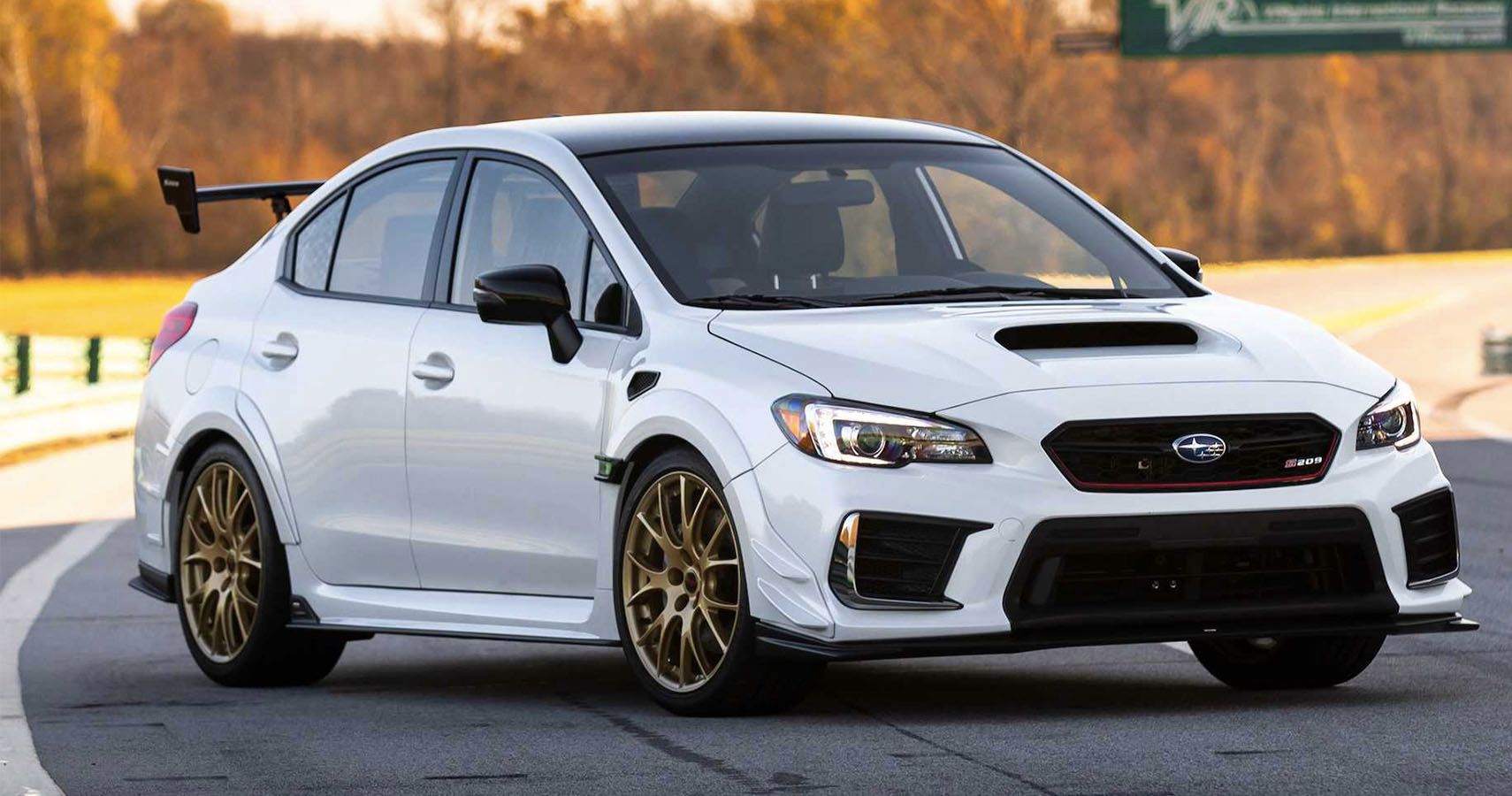 See How The Subaru STI S209 Intercooler Spray Works In Action