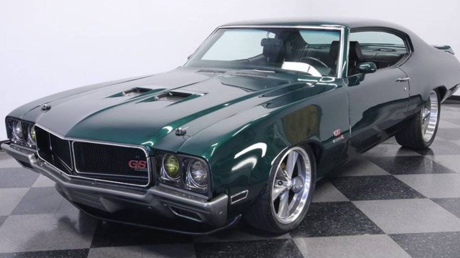 1970 Buick GSX 455 Restomod Looks Mean In Green