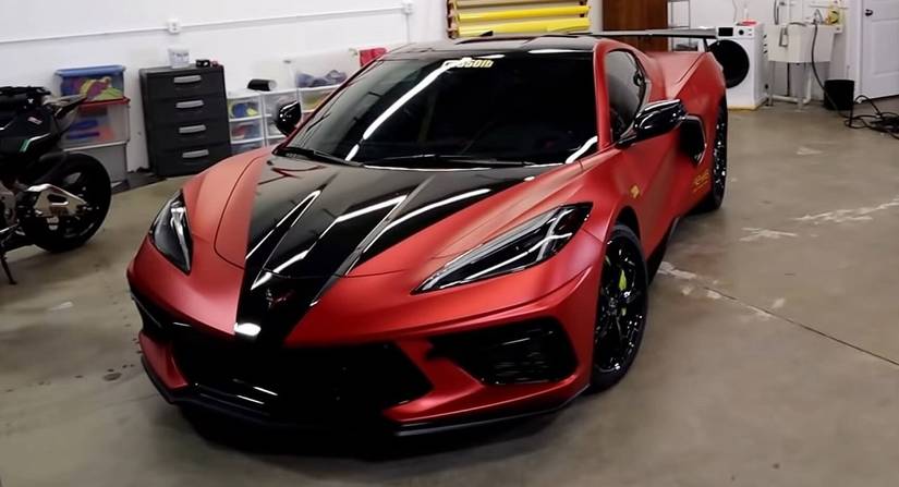 15 Pics Of Corvettes In Sick Vinyl Wraps
