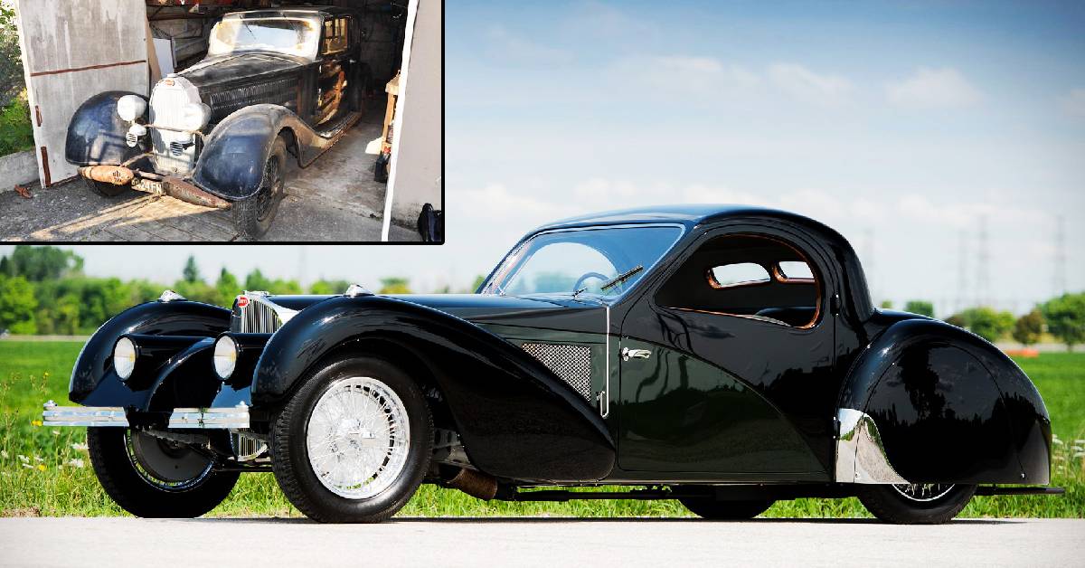 The Real Story Behind This Bugatti Type 57S Atalante That Was Found In ...