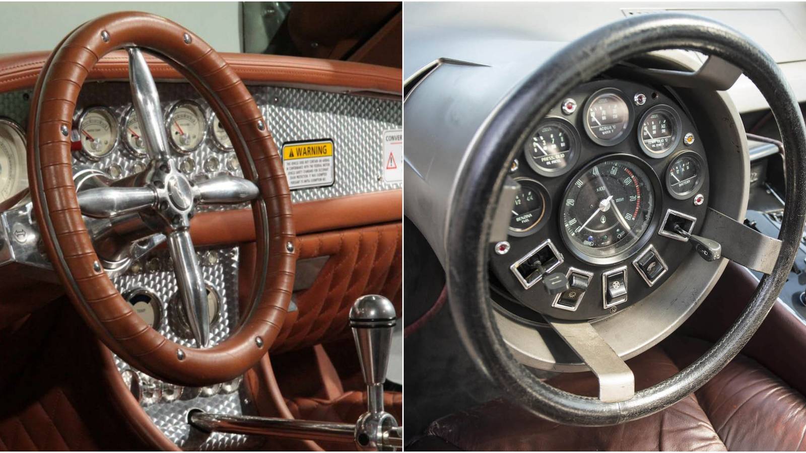 15 Most Ridiculous Steering Wheels Car Companies Made