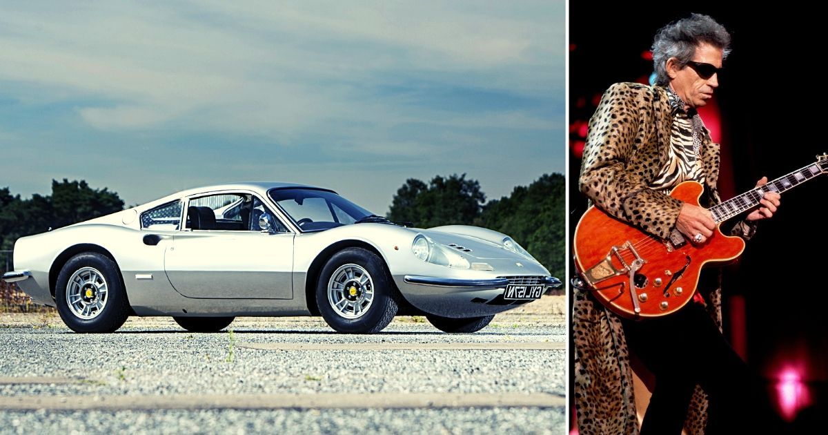 Keith Richards Ferrari