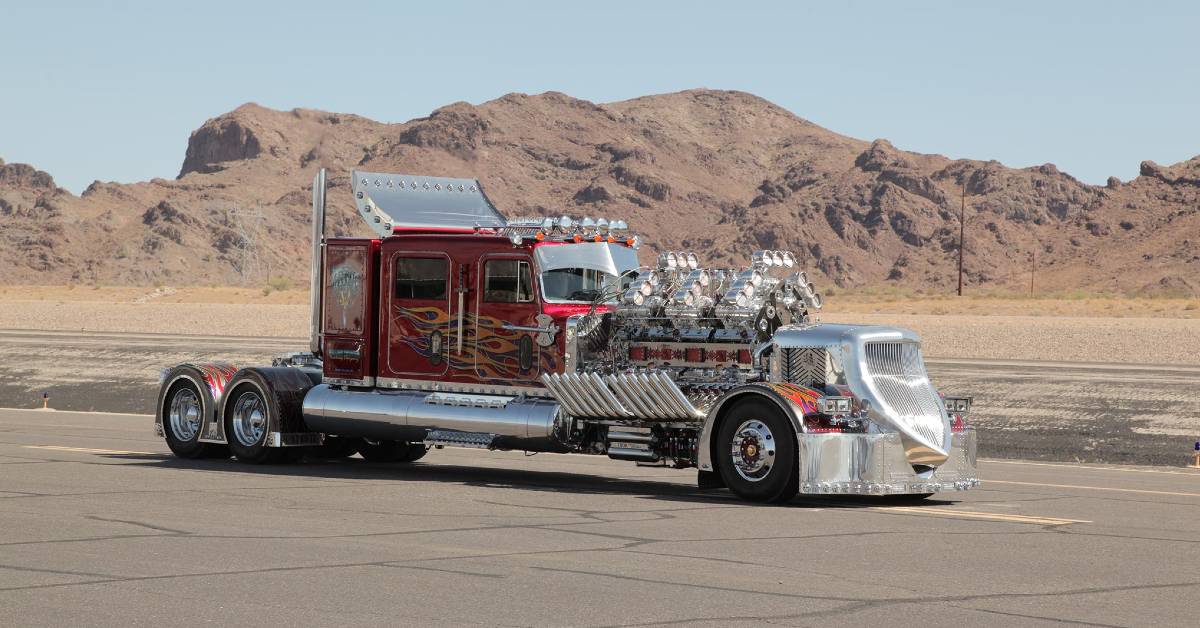The 24-Cylinder “Thor 24”: The Most Powerful Big Rig Truck Ever Built