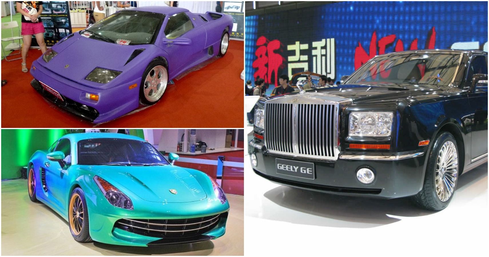 Chinese Companies Made These Knock-Off Cars...And They're Ridiculous