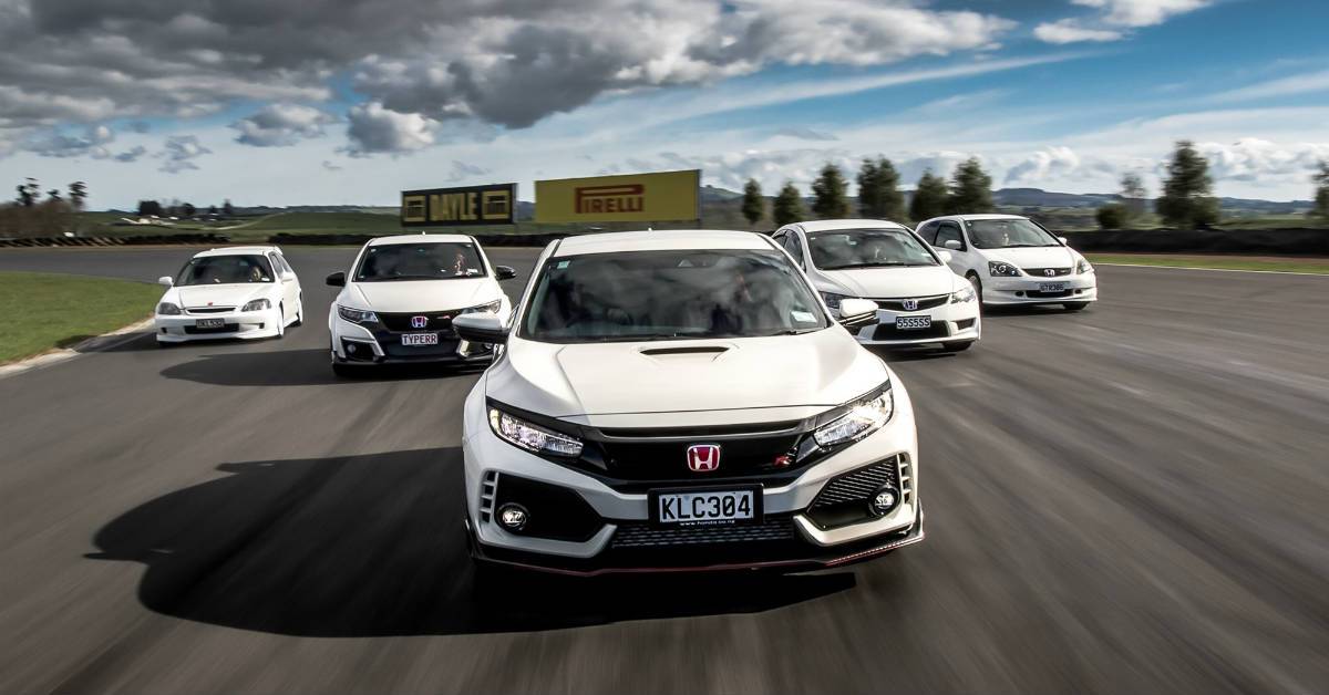 This Is The Evolution Of The Honda Civic Type R