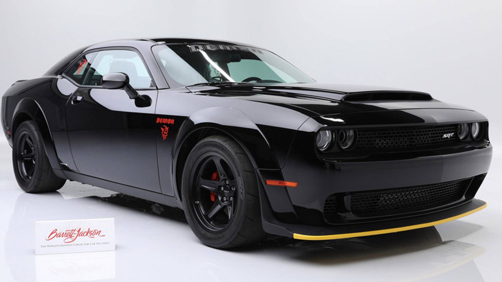 Dodge Demon Sells For $126,500 At Barrett-Jackson Auction