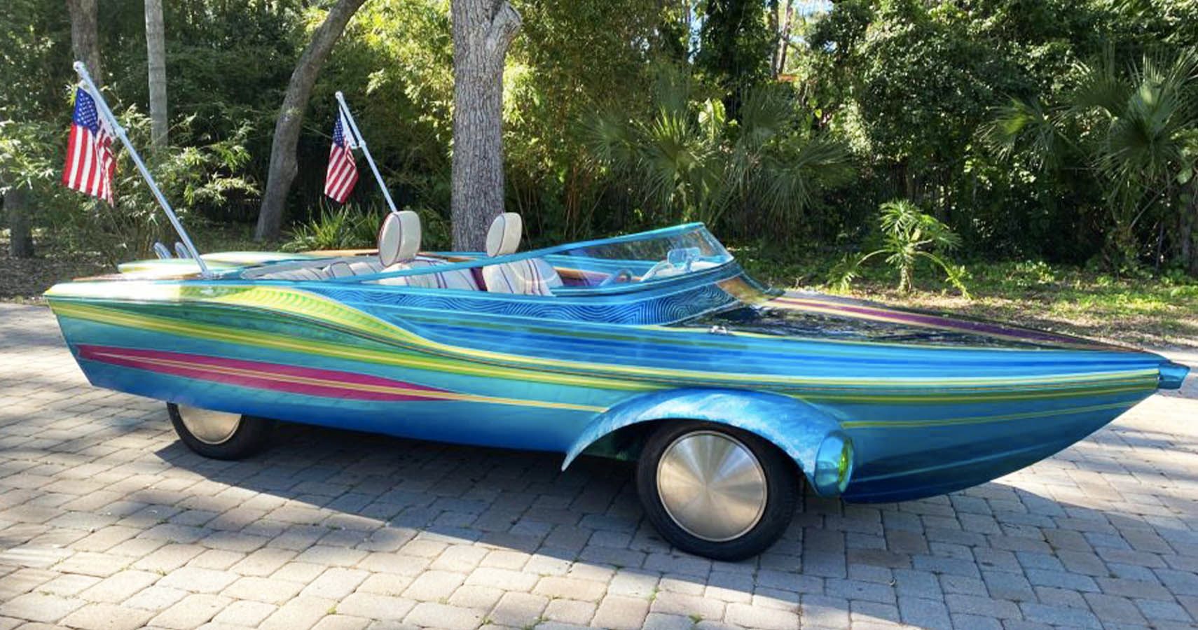 Custom Volkswagen Beetle-Based Boatswagon Ready For Summer
