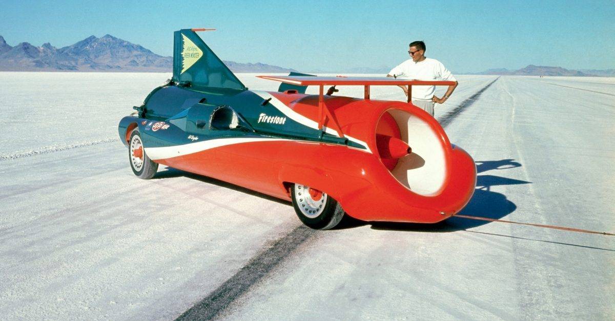 These Are The 10 Fastest Land Speed Record Cars Ever