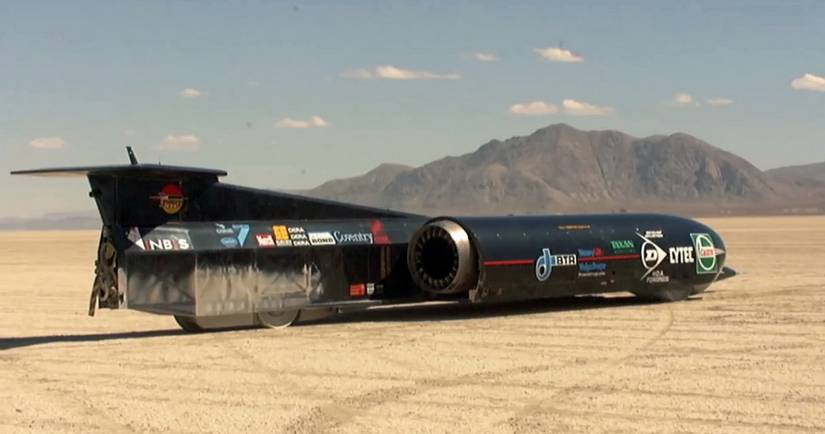 These Are The 10 Fastest Land Speed Record Cars Ever
