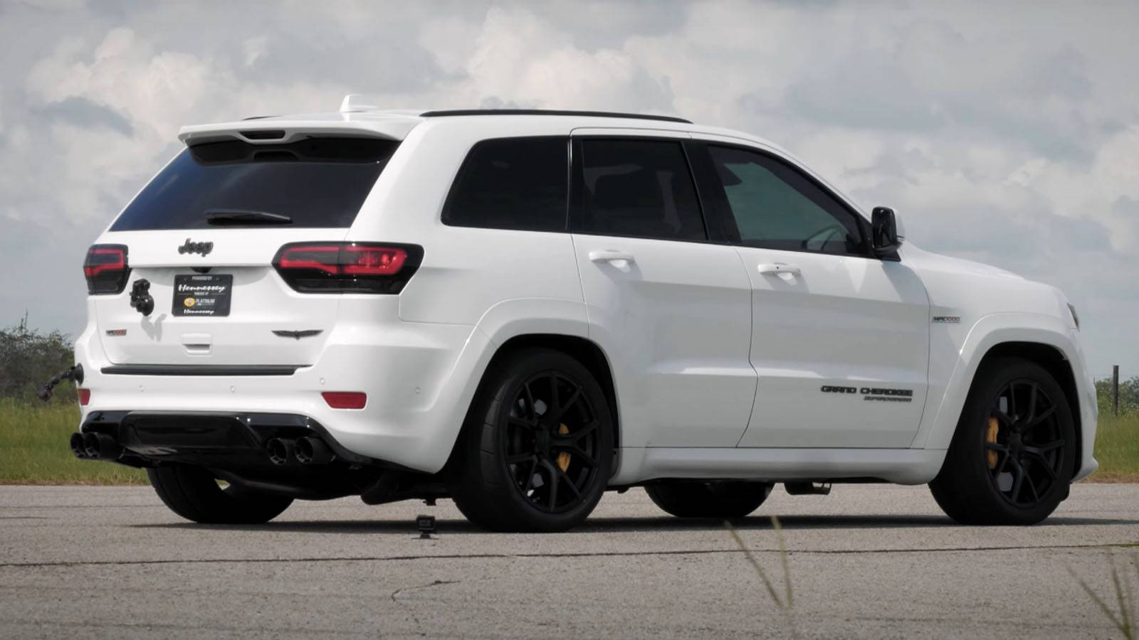Hennessey Tests Their Upgraded 1000HP Jeep Trackhawk