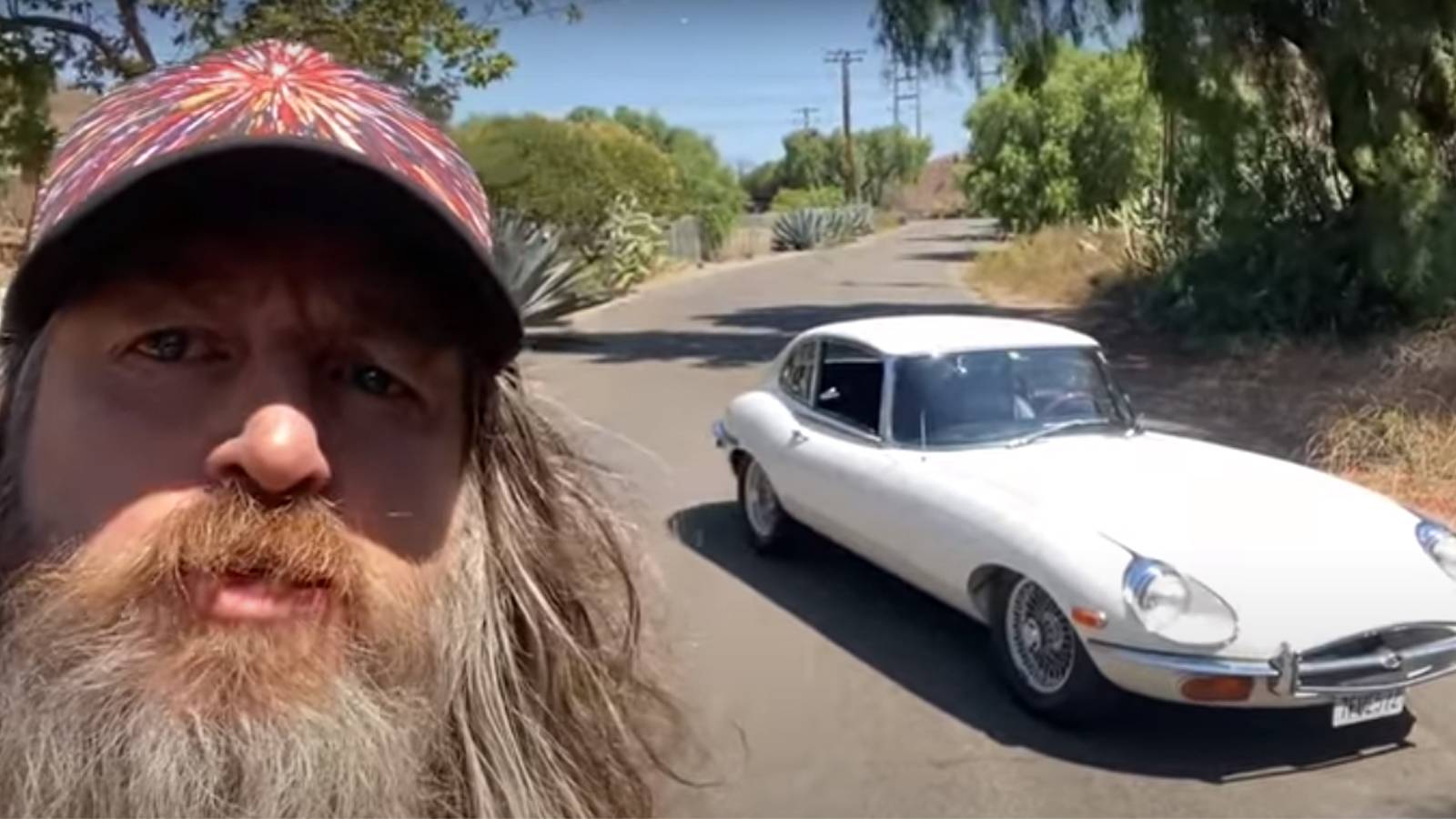 Magnus Walker Test Drives The 1969 E-Type Jaguar 2+2 In 95-Degree Heat