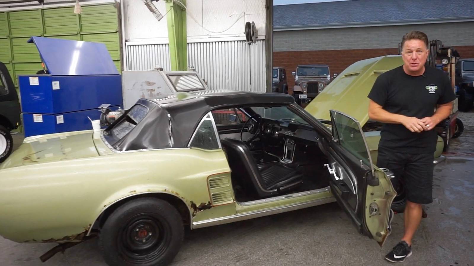 Watch Dennis Collins Showcase A Rare 1967 Mustang Convertible With ...