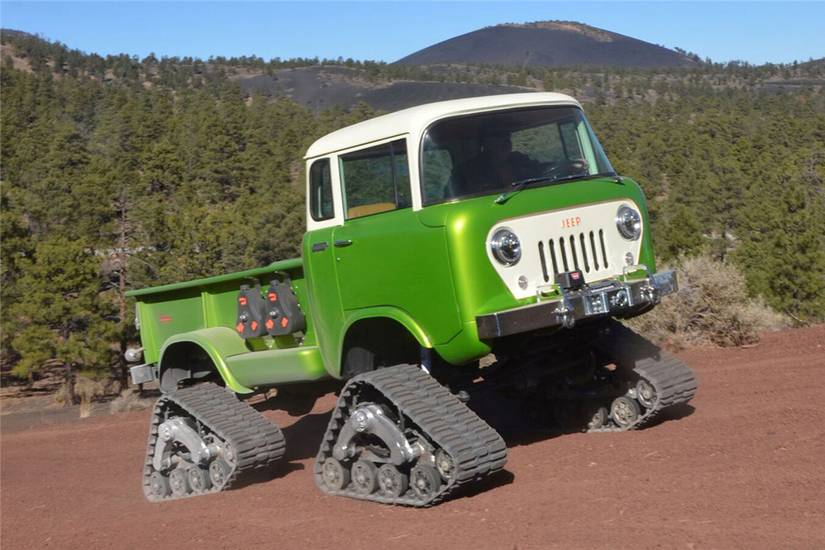 These Cars Were Modified With Tank Tracks, And They Look Awesome