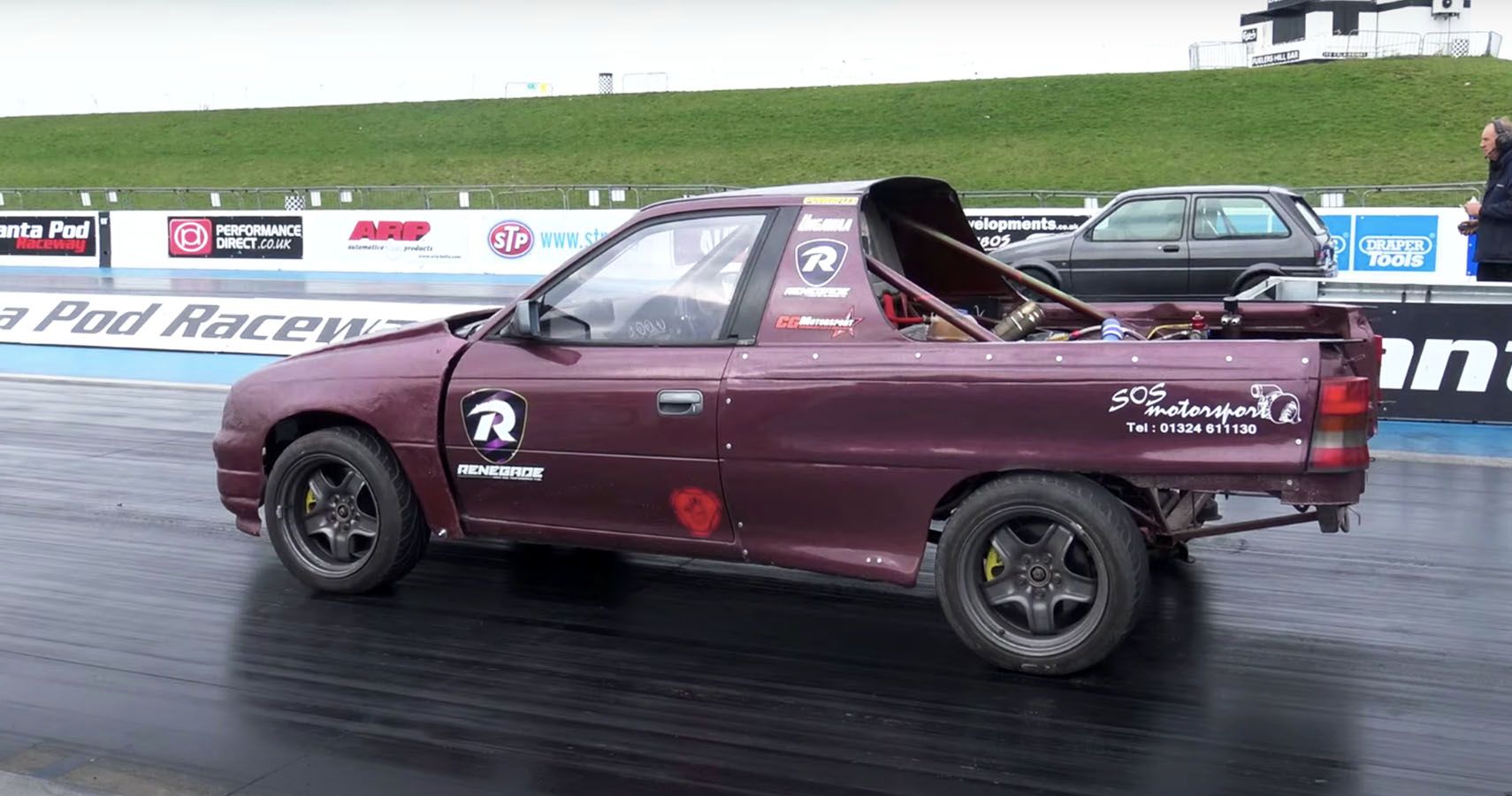 Wicked AWD Pickup With Two 500HP Motors Hits The Quarter Mile