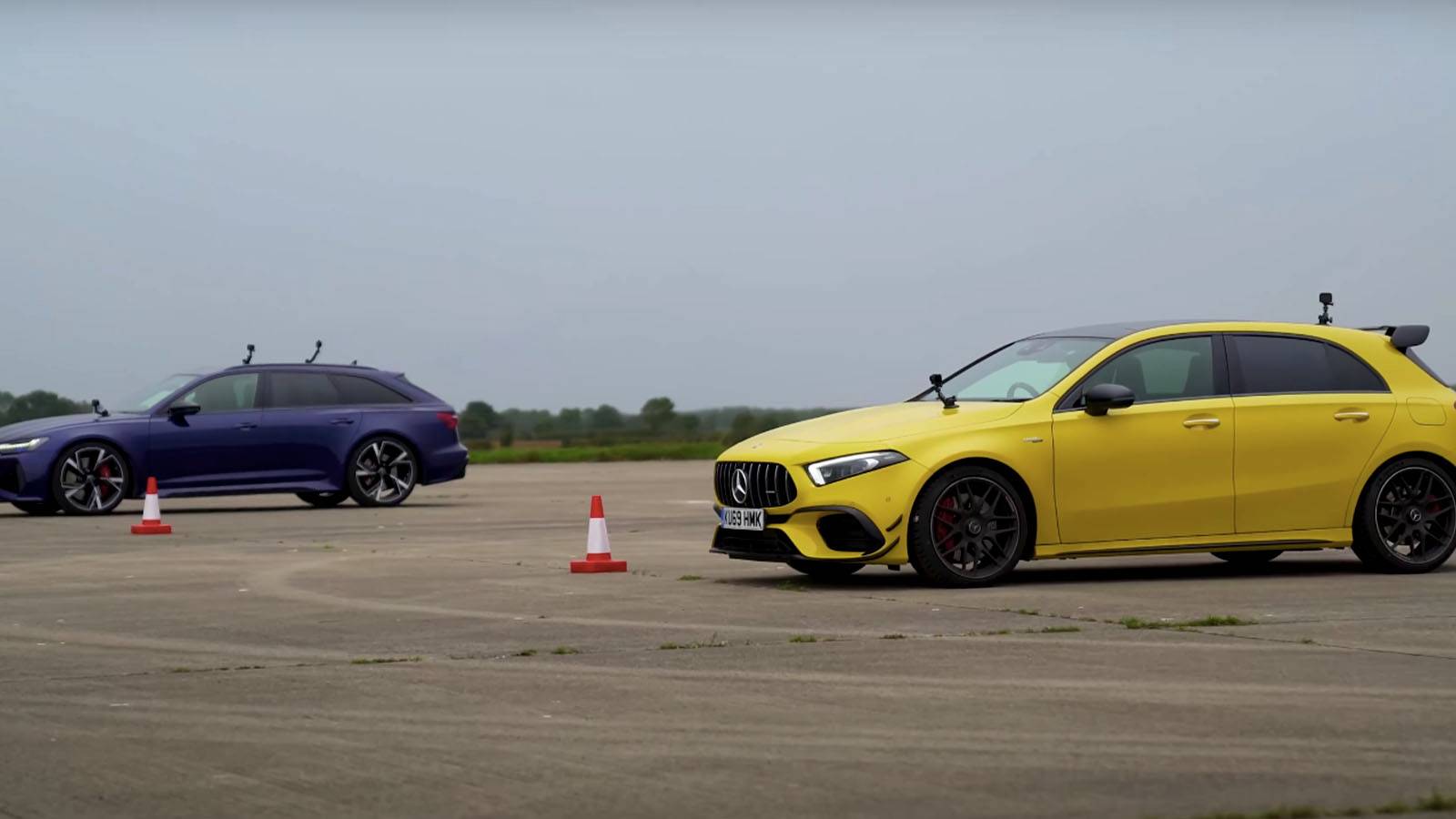 Family Squabble: Carwow's Mat Watson Drag Races His GF In Audi RS6 Vs ...