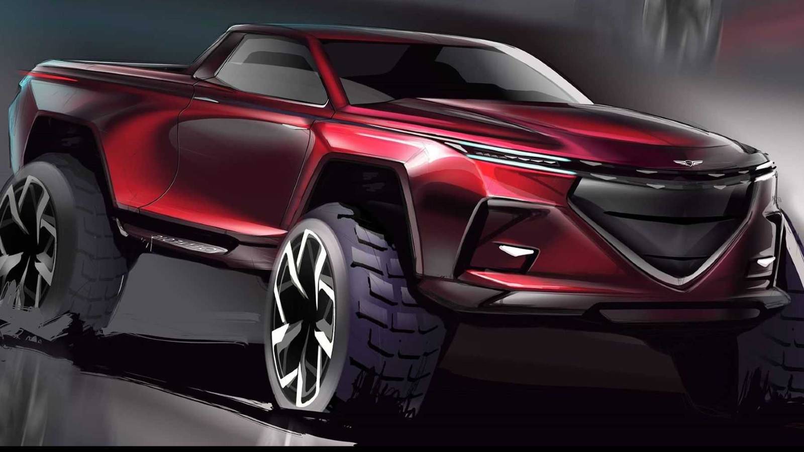 Fan Renderings Show Luxury Genesis Pickup