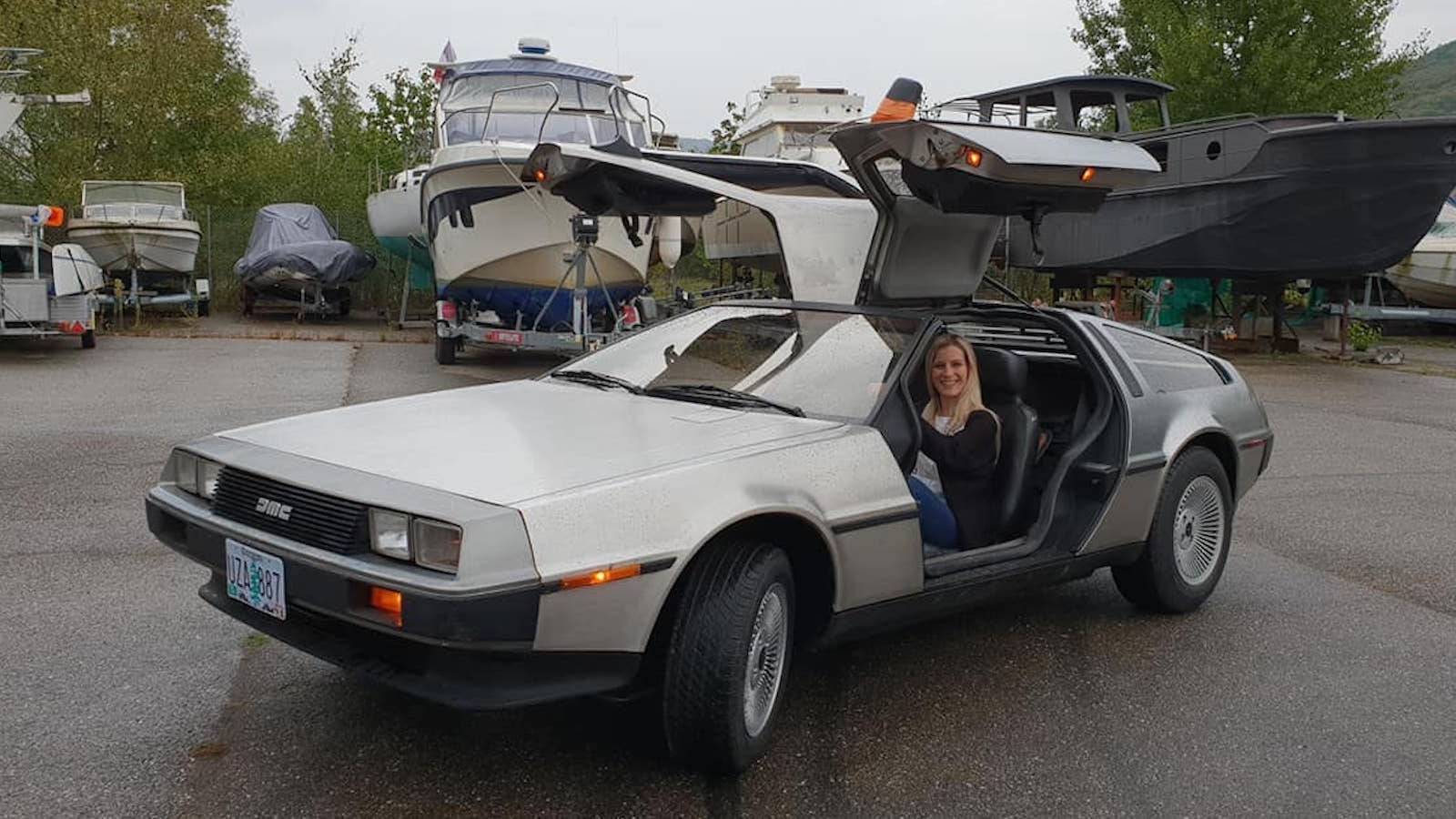 This LS3-Swapped DeLorean Is A Drifter From The Future