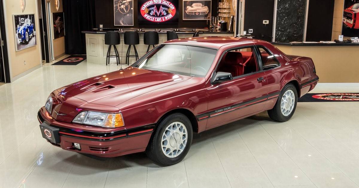 Here's What Makes The 1987 Ford Thunderbird Turbo Coupe Special
