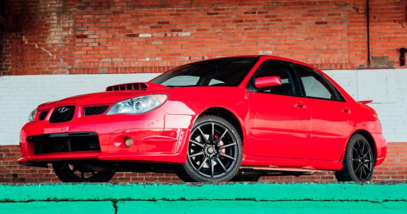 A Detailed Look At The Subaru WRX From Baby Driver