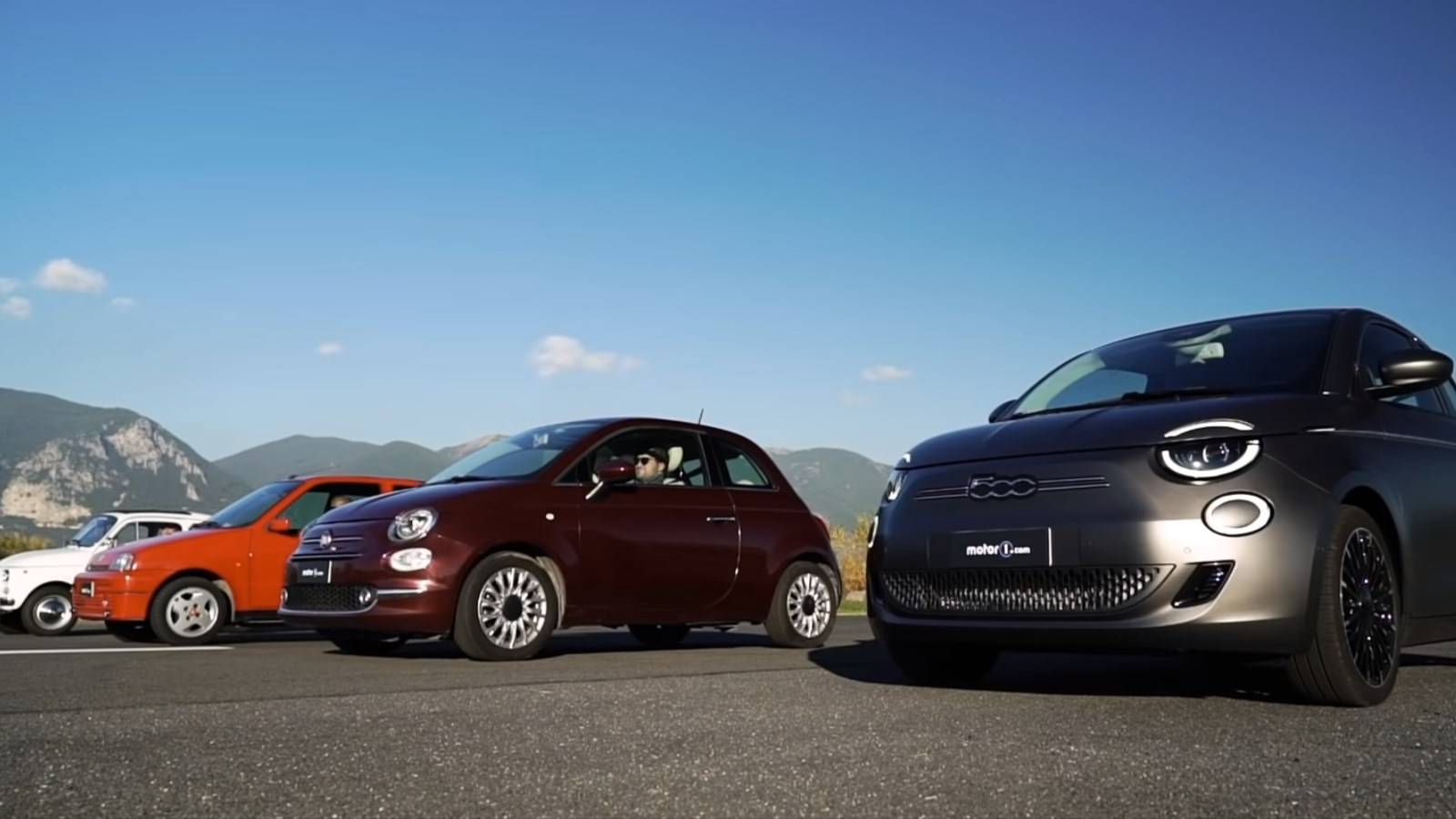 The Italian Job: Motor1 Drag Race Includes Generation Of Fiat 500