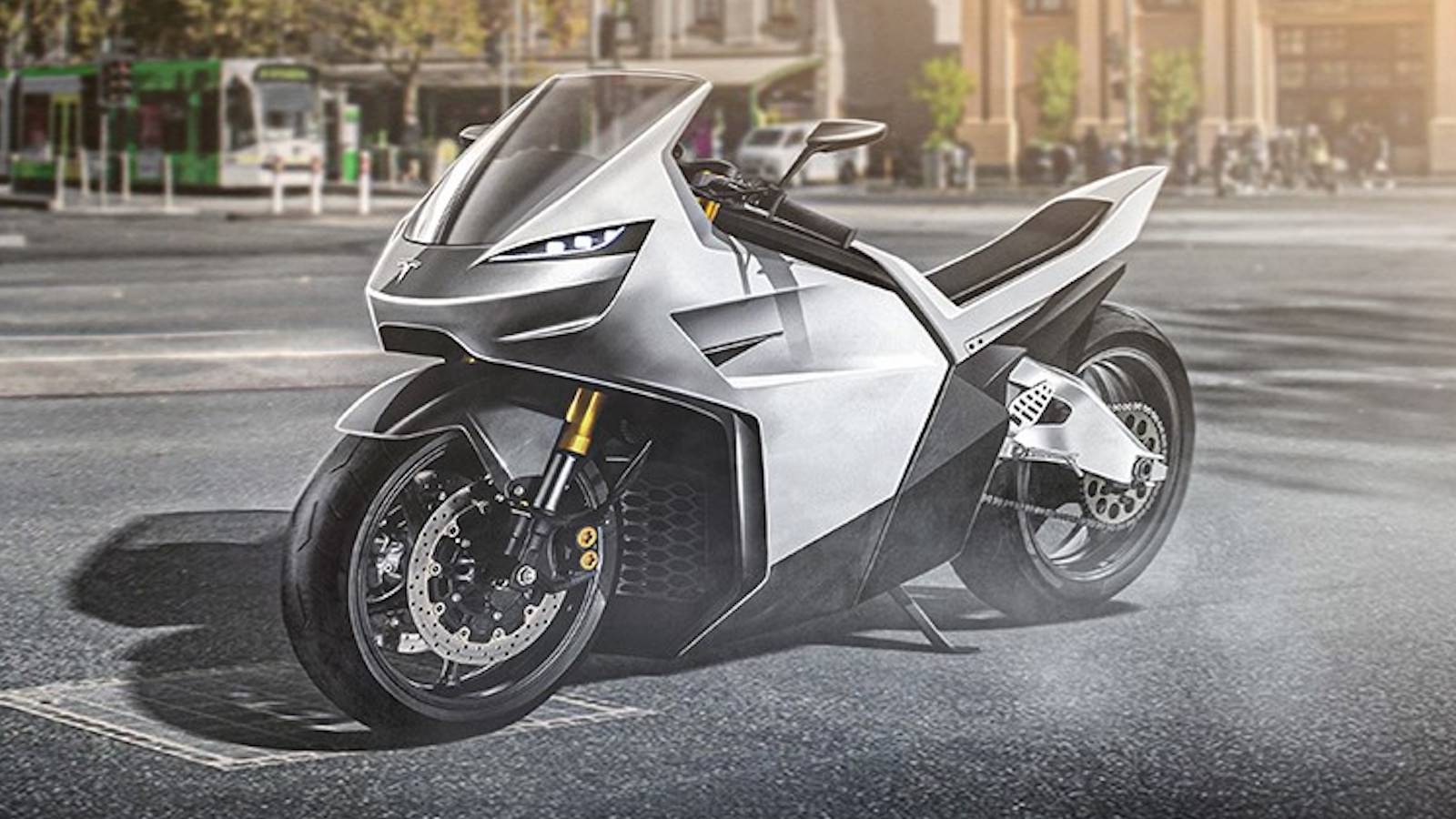 Check Out This Tesla Sports Bike And Five Other Imaginary Automaker Bikes