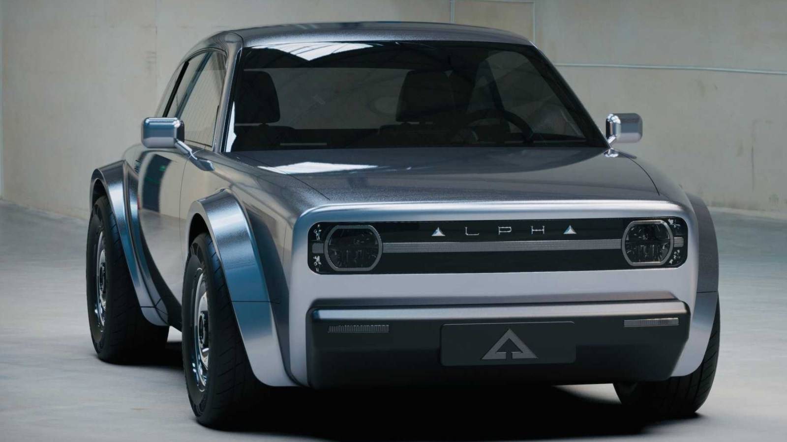 Retro-Styled EV Coupe Alpha Ace Announced