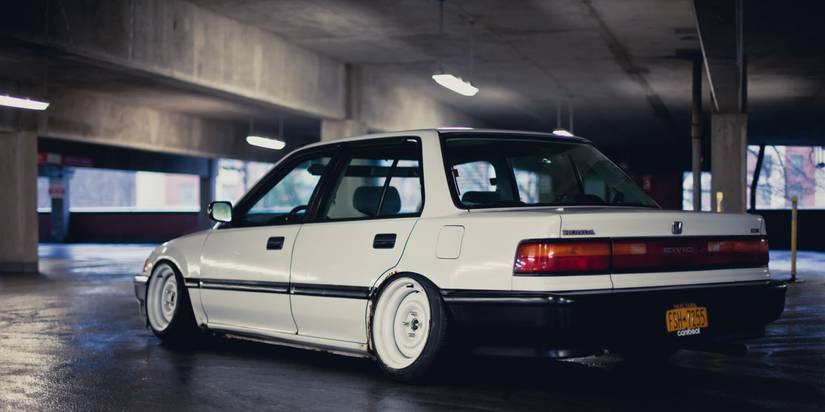 10 Of The Coolest Slammed Honda Civics